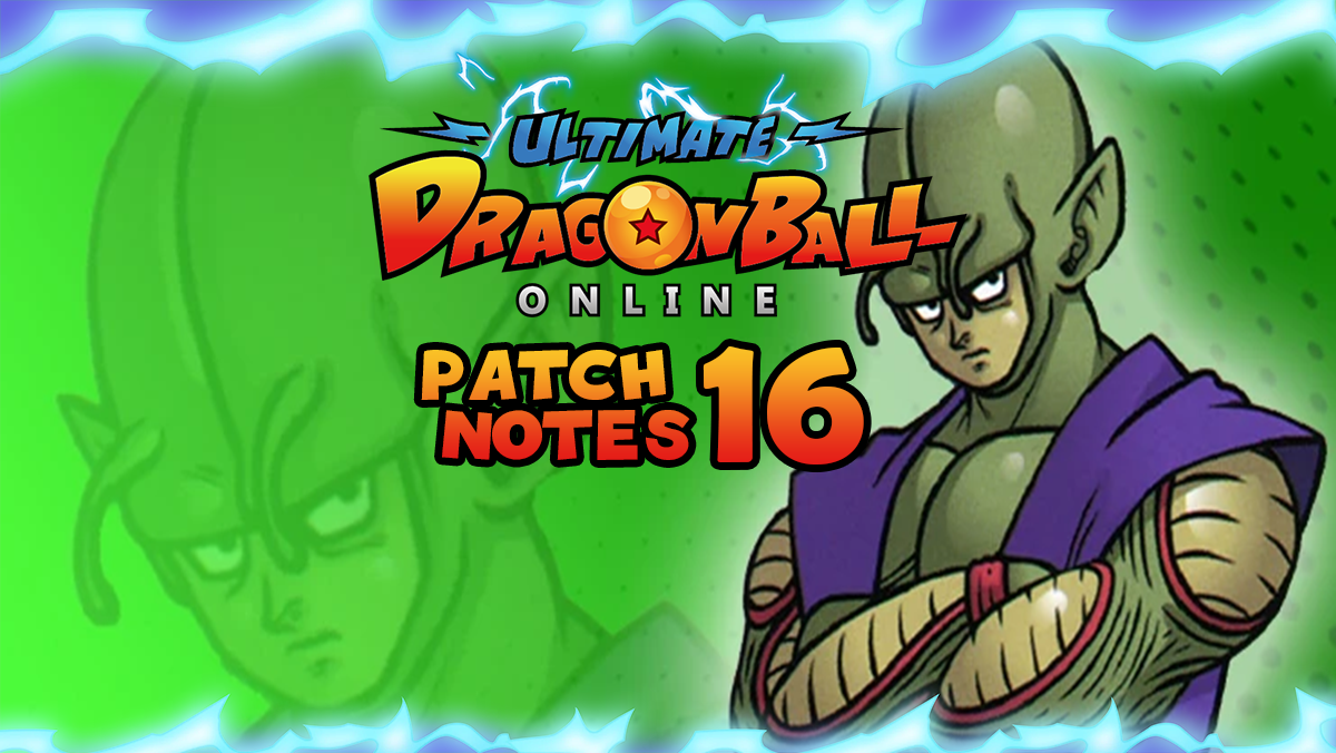 Ultimate Dragon Ball Online - Patch Notes #16 - Ultimate Dragon Ball ...